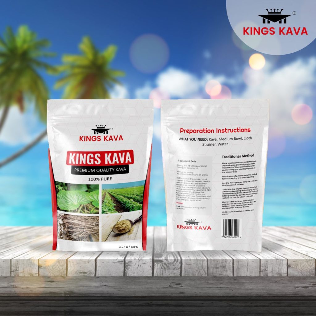 Premium Fiji Kava “1kg” – KingsKava Limited – 100% Pure Fiji Kava