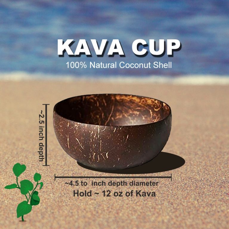 Traditional Kava Cup (5 Pack) – KingsKava Limited – 100% Pure Fiji Kava